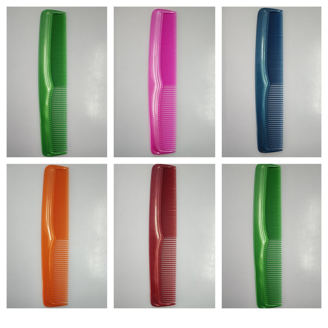 Multi Color Shinning Plastic Unbreakable Hair Comb for Men and - Etsy