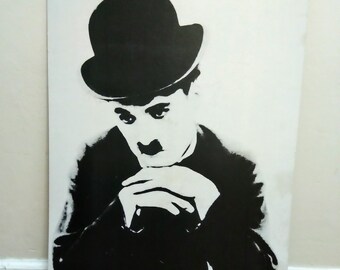 Charlie Chaplin Wall Clock | Etsy