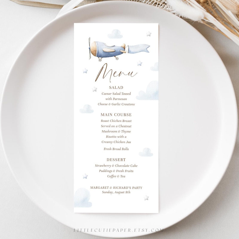 Aviation Baby Shower - Etsy