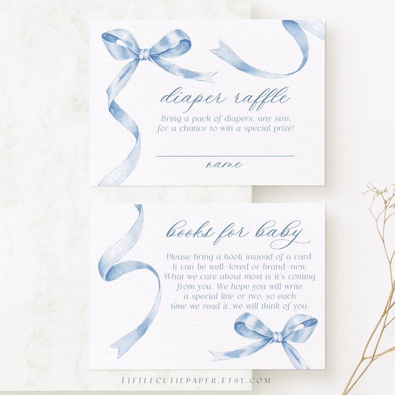 Blue Diaper Raffle - Etsy