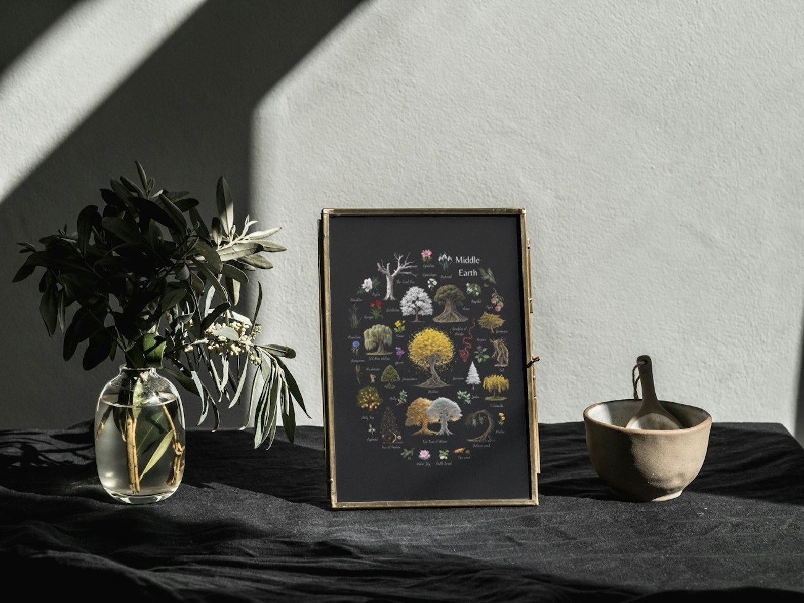 Middle Earth Herbal - Tolkien Inspired - Botanical Plants of the Lord ...