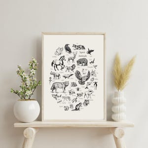 Spirit Animal Guide [light] - Totem, Nature Art - (printable Digital ...