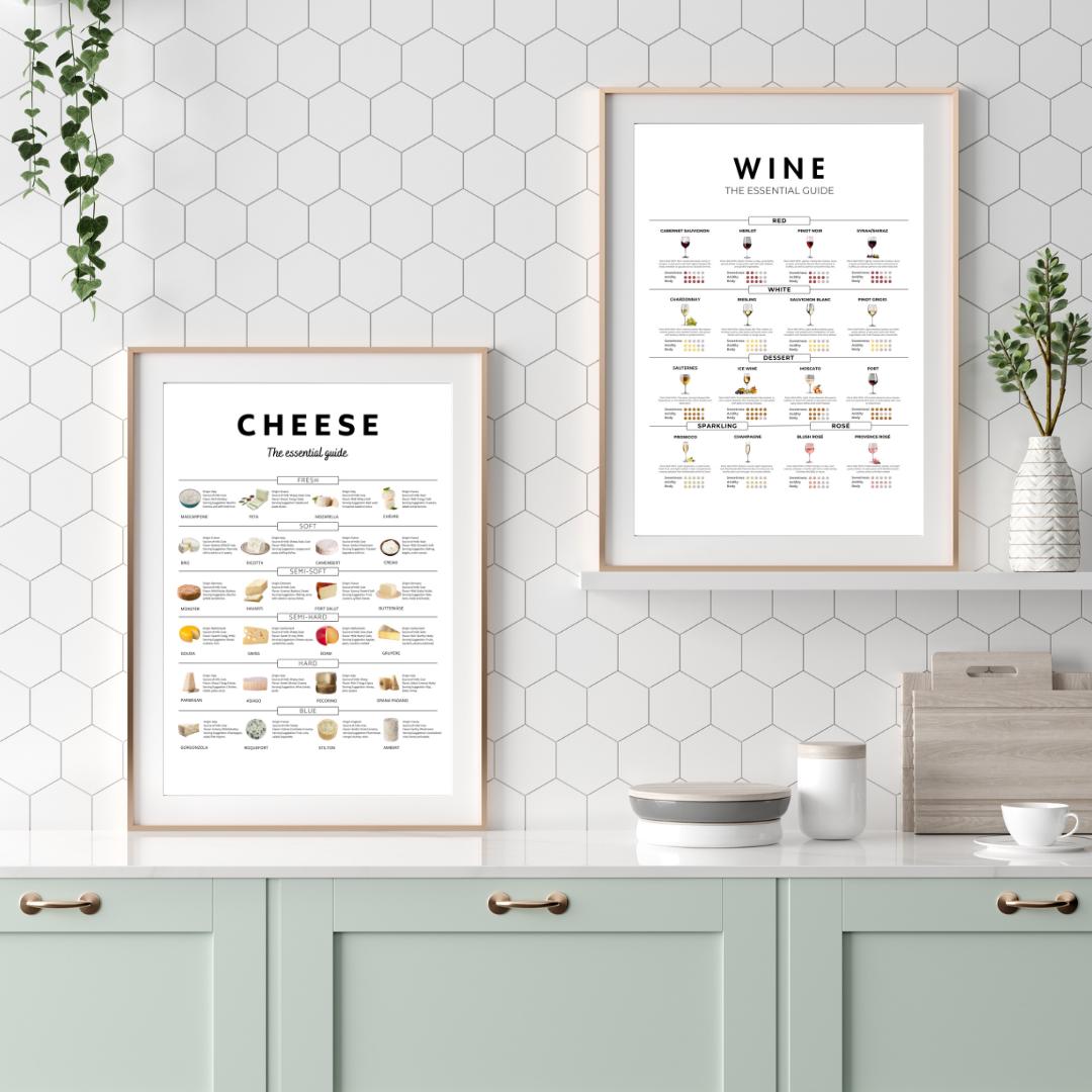 WINE - the Essential Guide, Kitchen, Wine Lovers (printable Digital ...