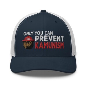 Kamunism Hat, Stop Kamala Hat, Only You Can Prevent Communism Hat ...