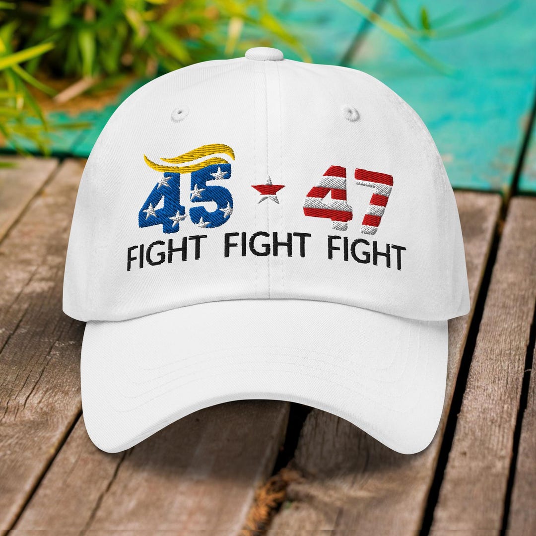 Trump Fight Fight Hat, Trump 47 Hat, Vance Trump Hat, Fight for America ...
