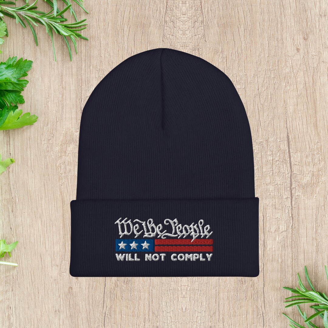 We the People Beanie Hat, 2024 Election Beanie, Patriotic Beanie, Will ...