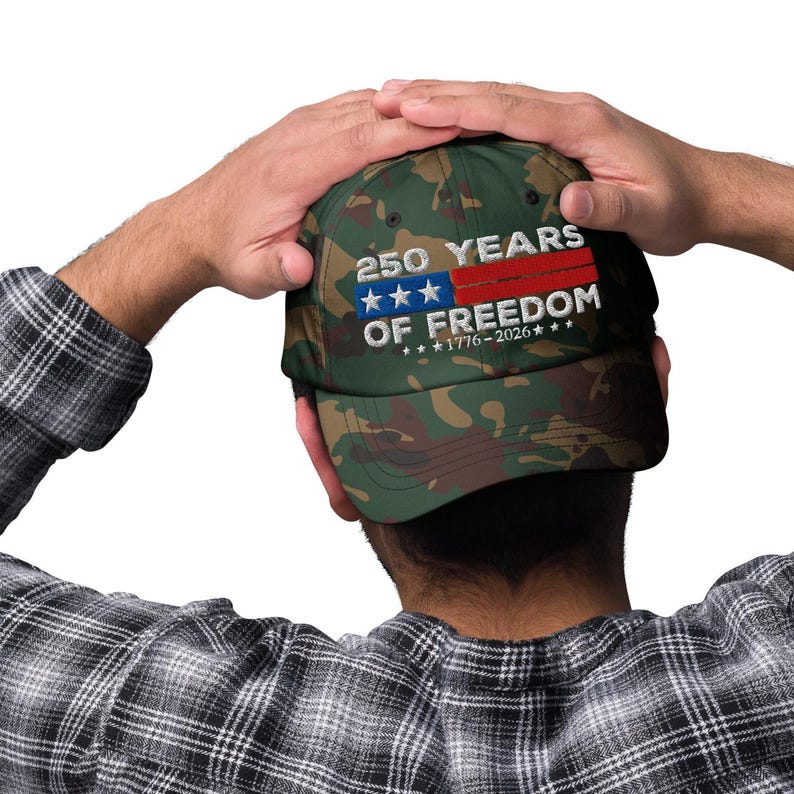 250 Years of Freedom Dad Hat: Patriotic 1776-2026 USA Cap - Etsy