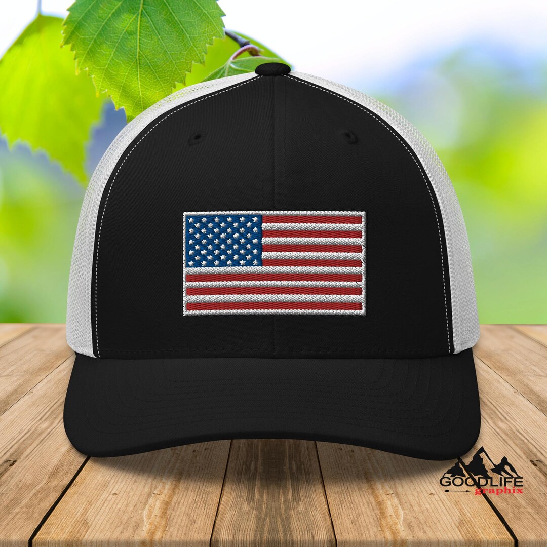 American Flag Hat, Patriotic Hat, USA Flag Hat, Veteran's Day Hat, July ...