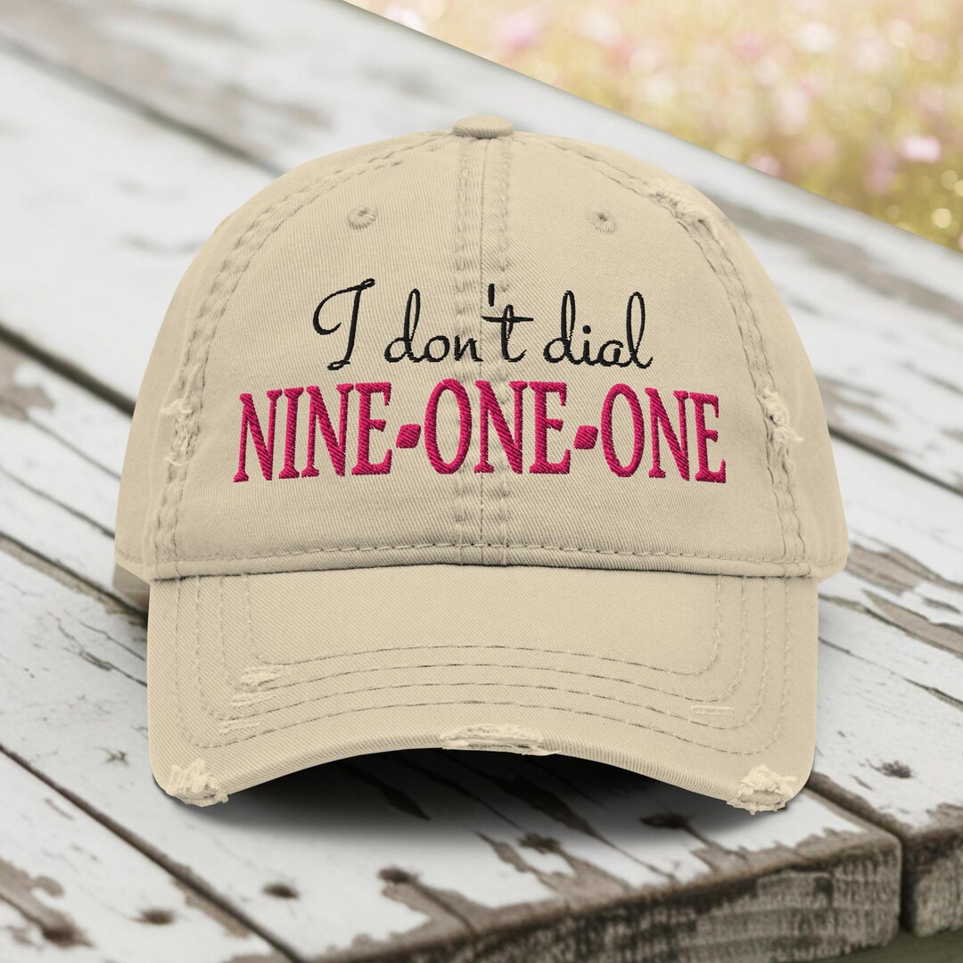 Embroidered "i Don't Dial 911" Baseball Cap: 2nd Amendment Dad Hat - Etsy