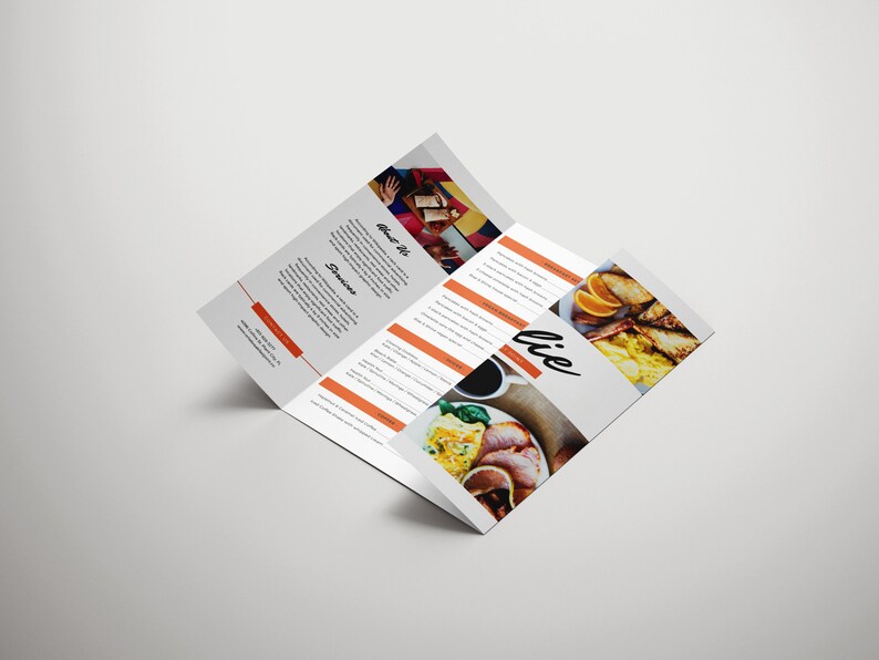 Menu Design Leaflet Design Restaurant Menu Design Fully - Etsy UK