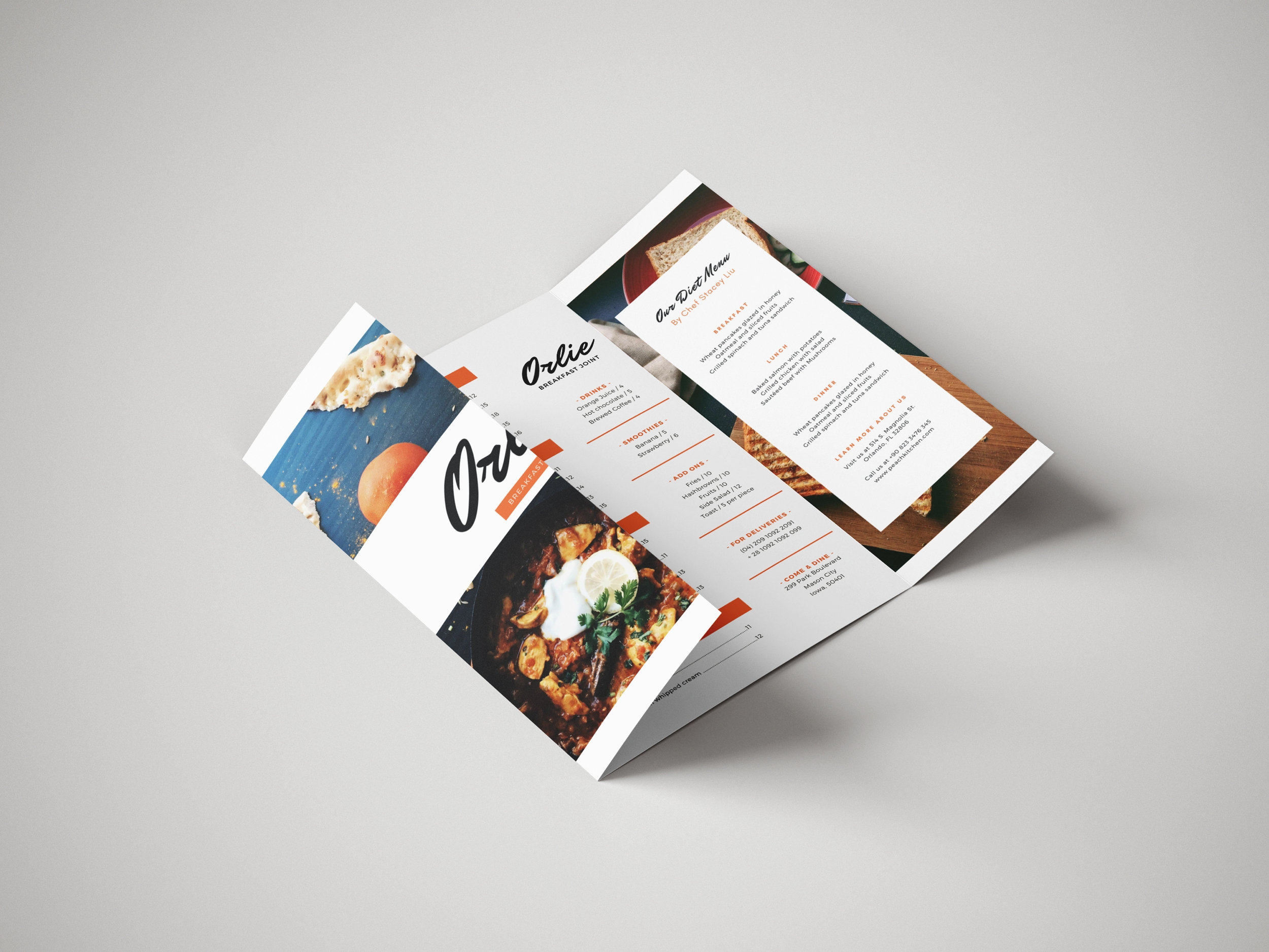 Menu Design Leaflet Design Restaurant Menu Design Fully - Etsy UK