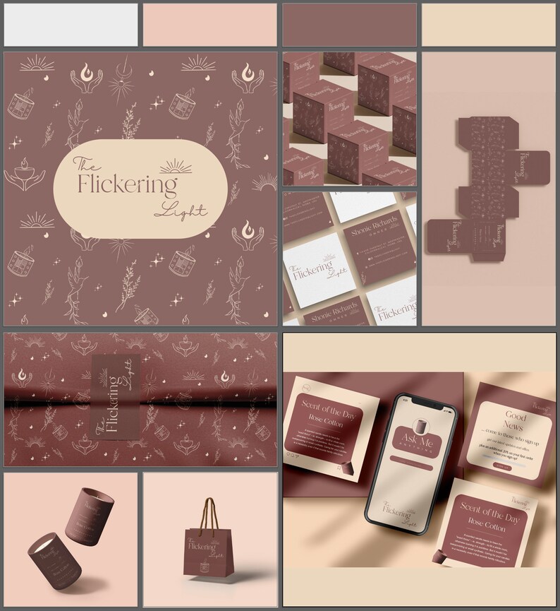 Custom Branding Branding Package Branding Kit Business - Etsy