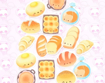 Kawaii Bakery Stickers | Etsy