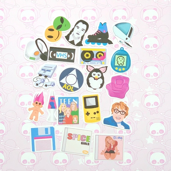 90s Stickers - Etsy