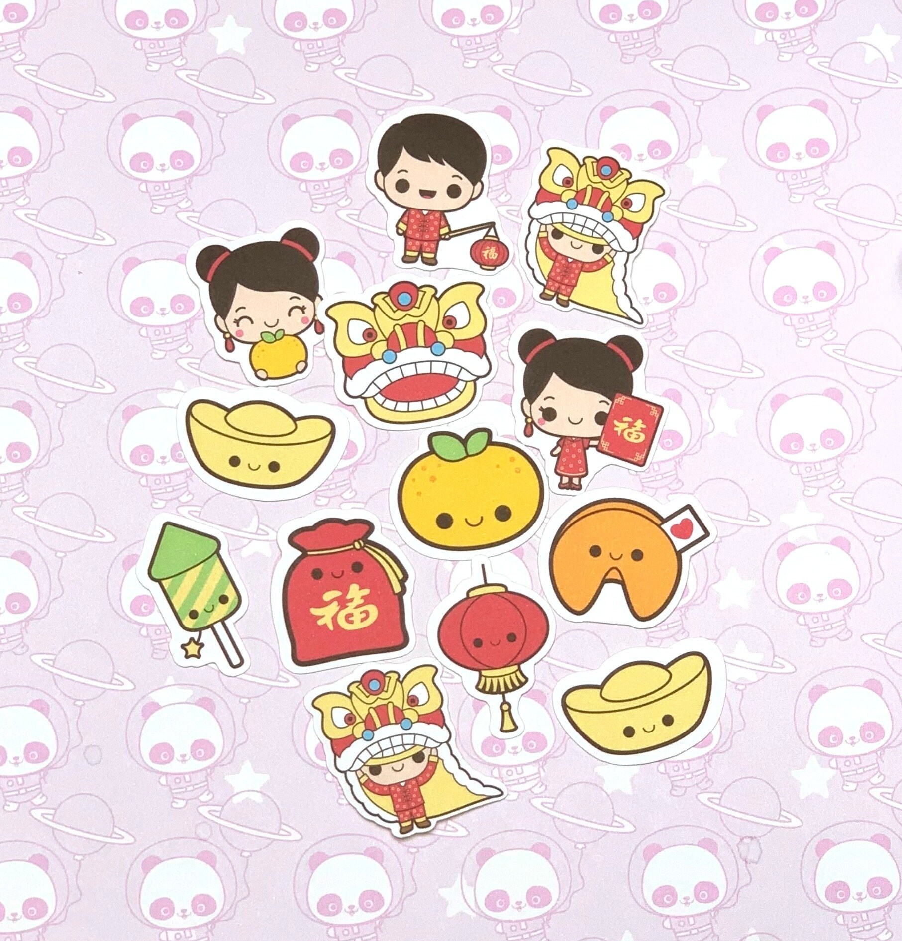 30 Pack Paper Kawaii China Travel Stickers - Etsy UK