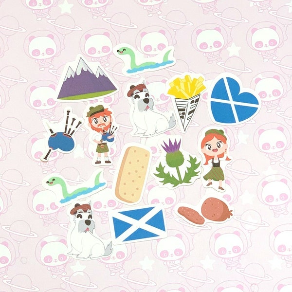 Scottish Travel Stickers - Etsy UK