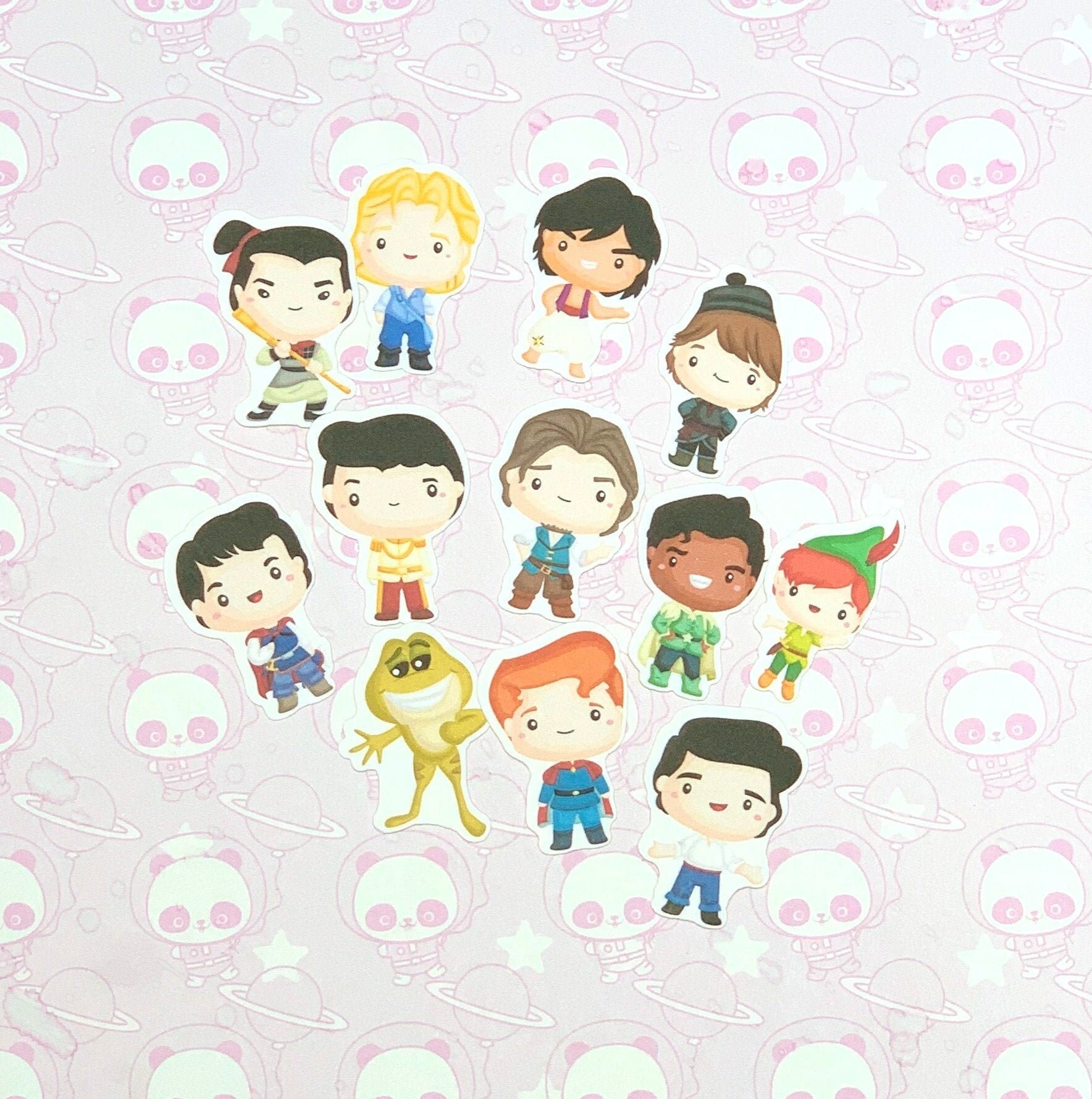 Card Making & Stationery 35 Pack Paper Chibi Princess Inspired Stickers ...