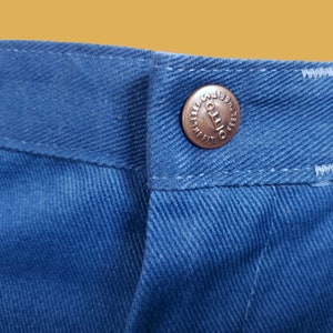 70s Vintage DITTOS Pants Jeans High Rise Truly Iconic 1970's Blue Twill ...
