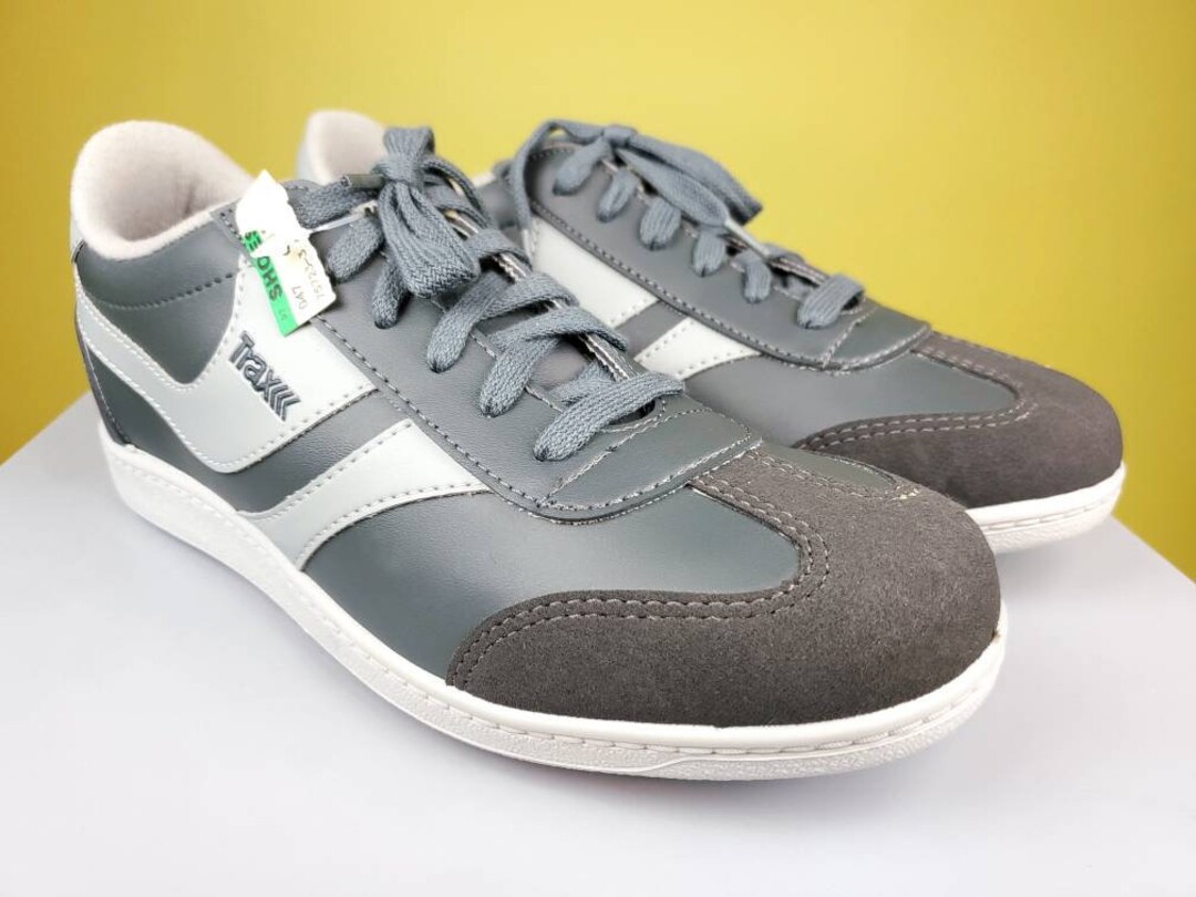 70s Deadstock TRAX Sneakers. All Manmade Vinyl. Rare Color - Etsy