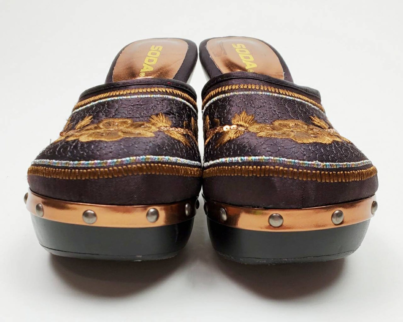 Deadstock 90s Platform Clogs. Hippie Goth Rave Grunge by - Etsy