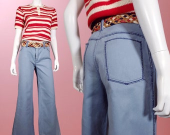 EPIC Deadstock Rainbow Jeans From the 1970s by Brittania. High Rise ...