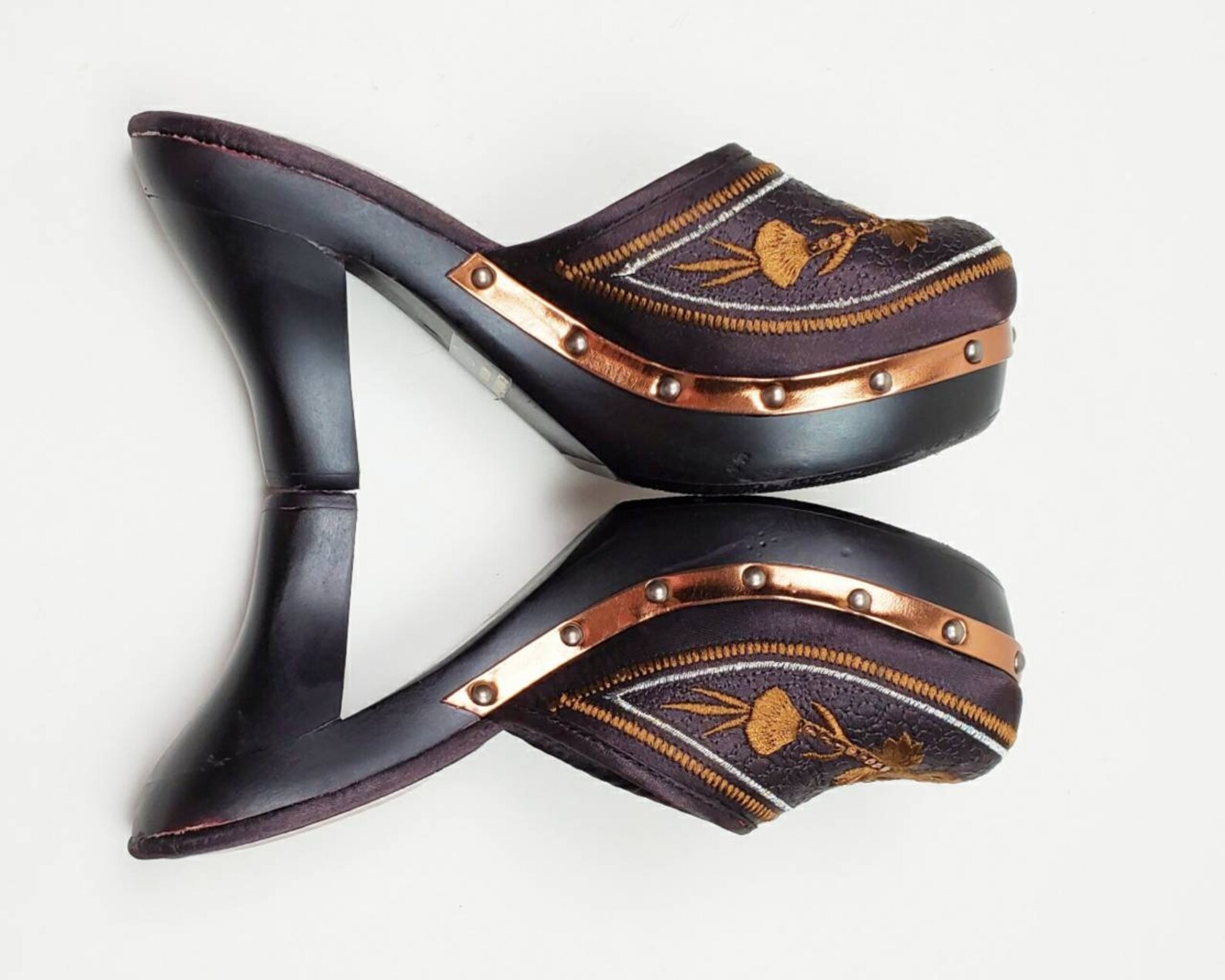 Deadstock 90s Platform Clogs. Hippie Goth Rave Grunge by - Etsy