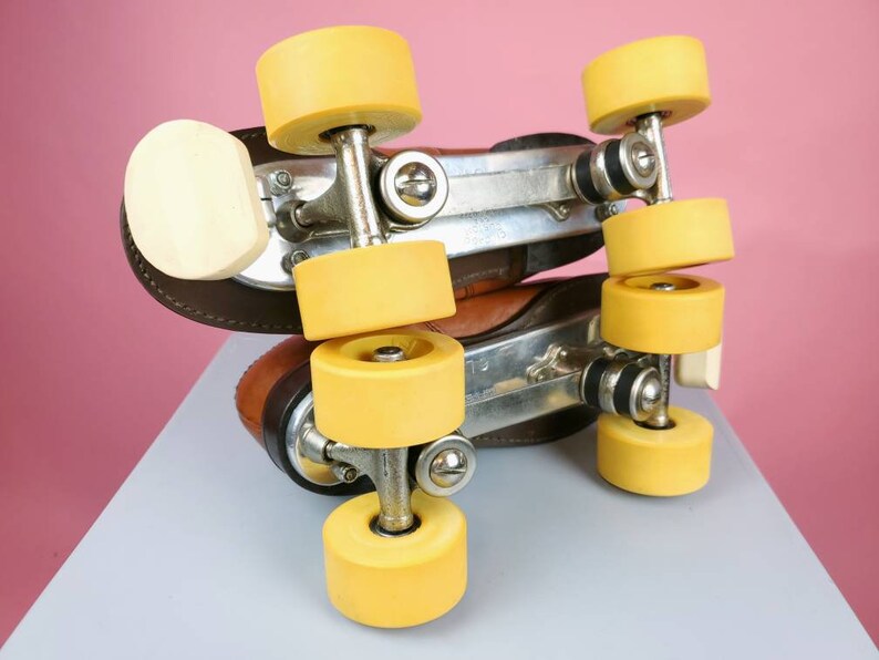 Vintage 70s Shoe Skates. Groovy Hippie Mod Oxford Lace-ups - Etsy