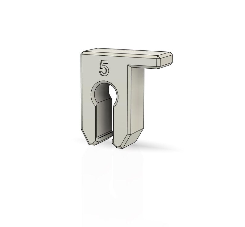 Xtool P2/P2S Laser Slat Hold Down Clips – 3D Printable STL/3MF Files - Etsy