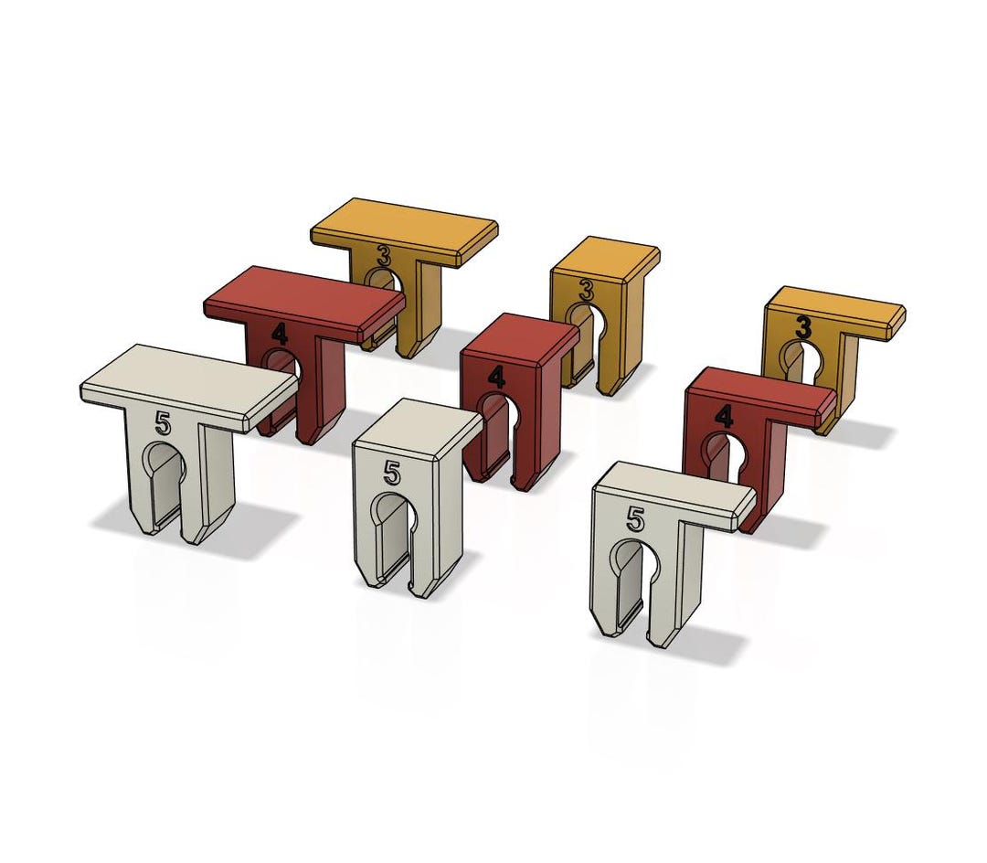 Xtool P2/P2S Laser Slat Hold Down Clips – 3D Printable STL/3MF Files - Etsy