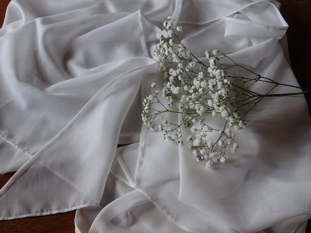 Modesty Kerchief 1780-1790 Large Size in Romantic Cotton Voile ...