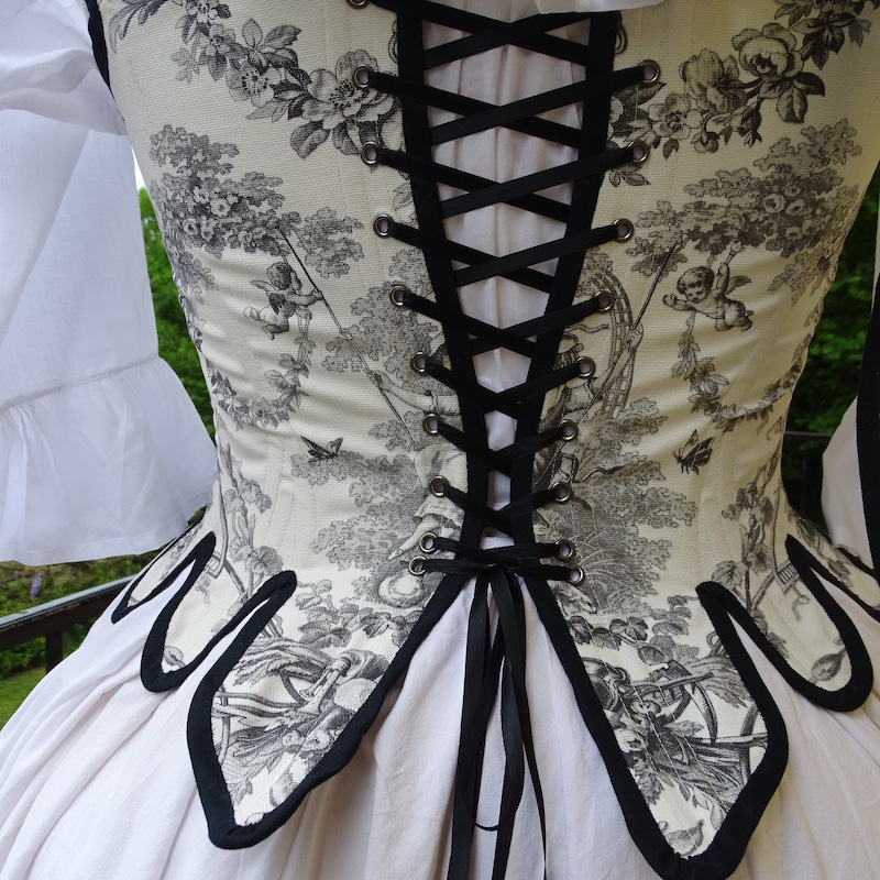 18th Century Corset - Etsy