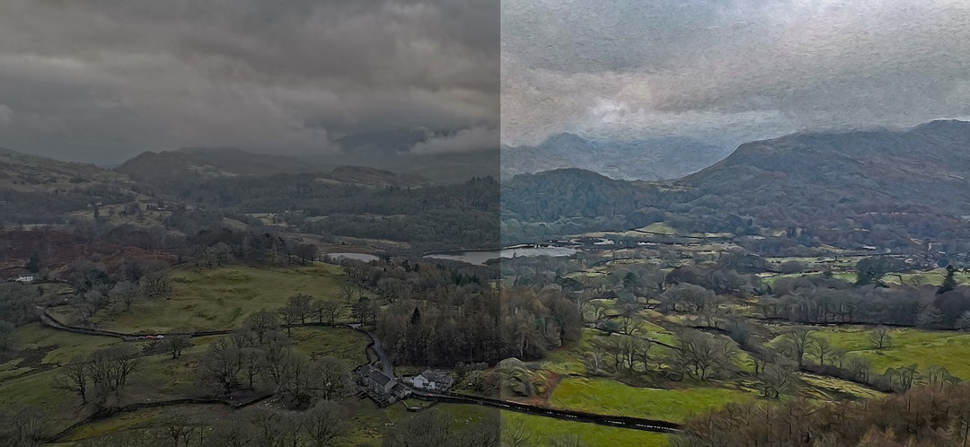 Todd Cragg Digital Print, Lake District Print, Lake District Landscape ...