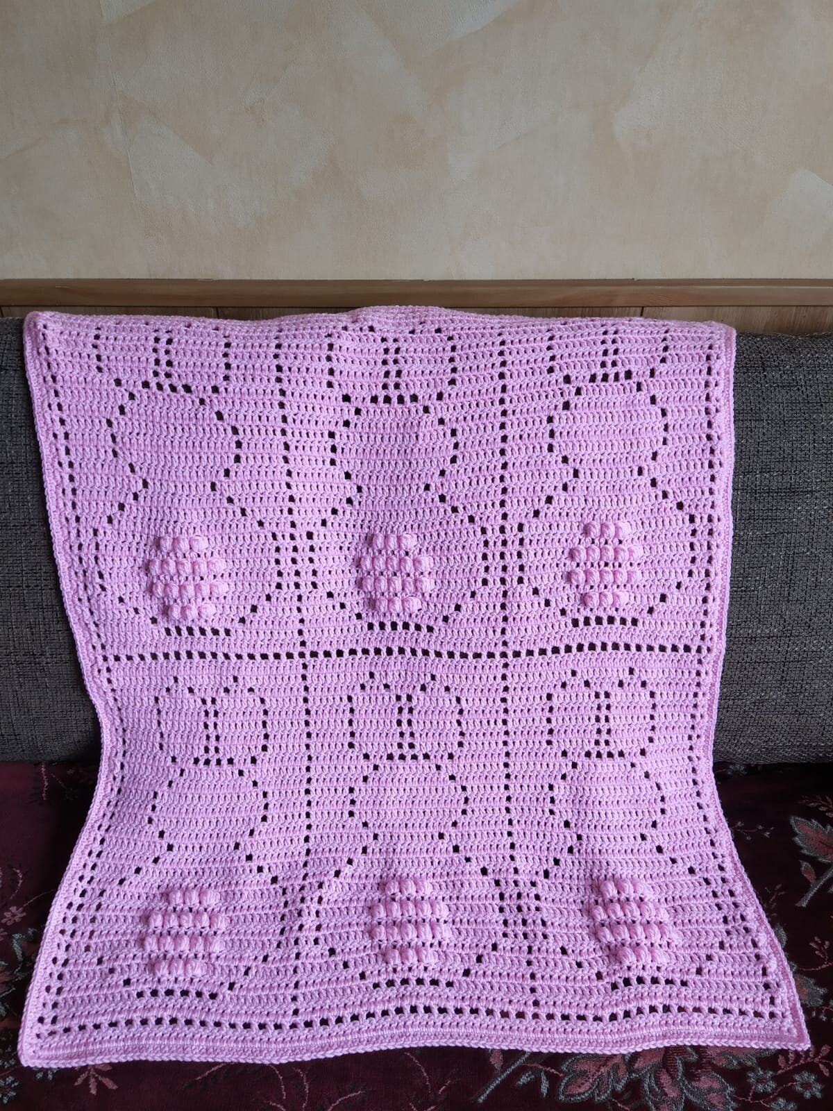 Bunny Blanket Crochet Pattern Easy Crochet Pattern Crochet - Etsy