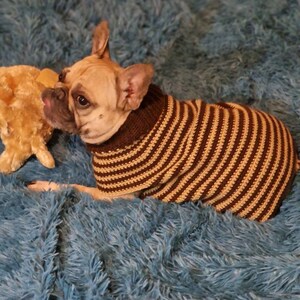 Crochet French Bulldog Sweater and Hat Patterns. Crochet Hat Pattern ...