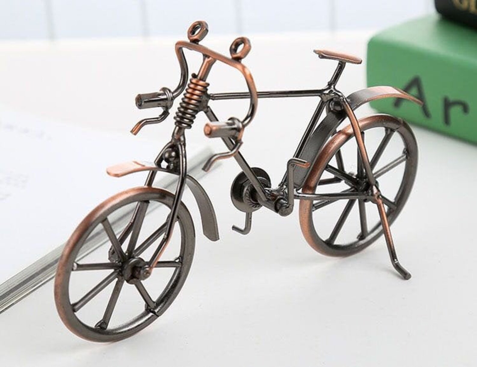 100%handmade Metal Sculpture Biking, Metal Sculpture Bicycle,metal ...