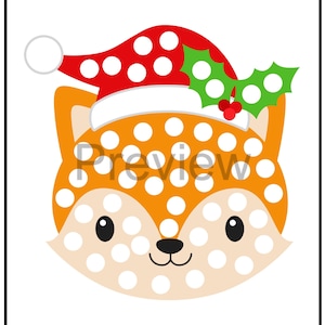 Christmas Do a Dot Mats | Printable Christmas Activities for Kids ...