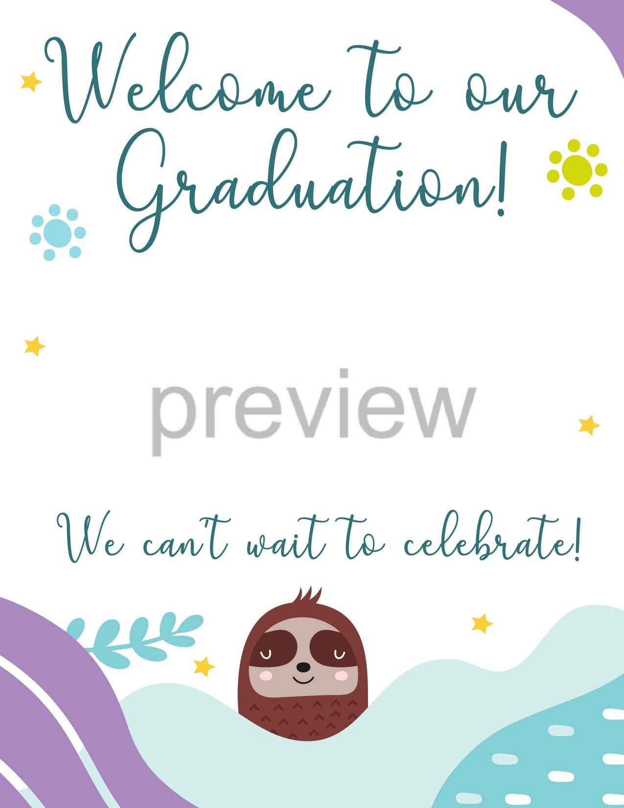 Kindergarten Graduation Bundle | Kit, Printable Diploma, Invitation ...