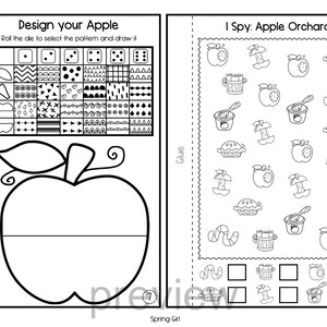 Apple Life Cycle Mini Book | Apple Day Lesson Unit | Apple Unit Study ...