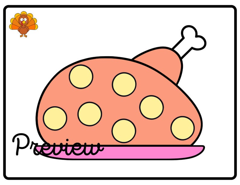 Thanksgiving Play Dough Mats | Fine Motor & Sensory Activity Printable ...