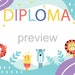 Preschool Diploma, Kindergarten Certificate, Graduation Printables ...