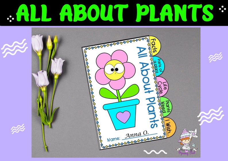 Life Cycle of a Plant | Parts of a Plant | Plant Activity Unit ...