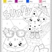 Color by Number Summer, Printable Math Color by Code Worksheets for ...