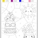 Color by Number Summer, Printable Math Color by Code Worksheets for ...