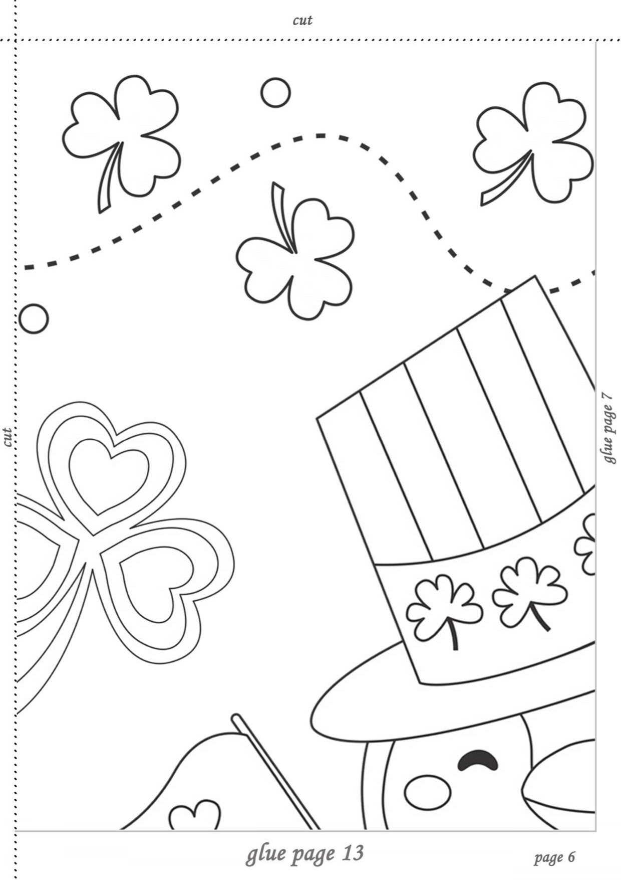 St. Patrick's Day Collaborative Poster Coloring Wall - Etsy