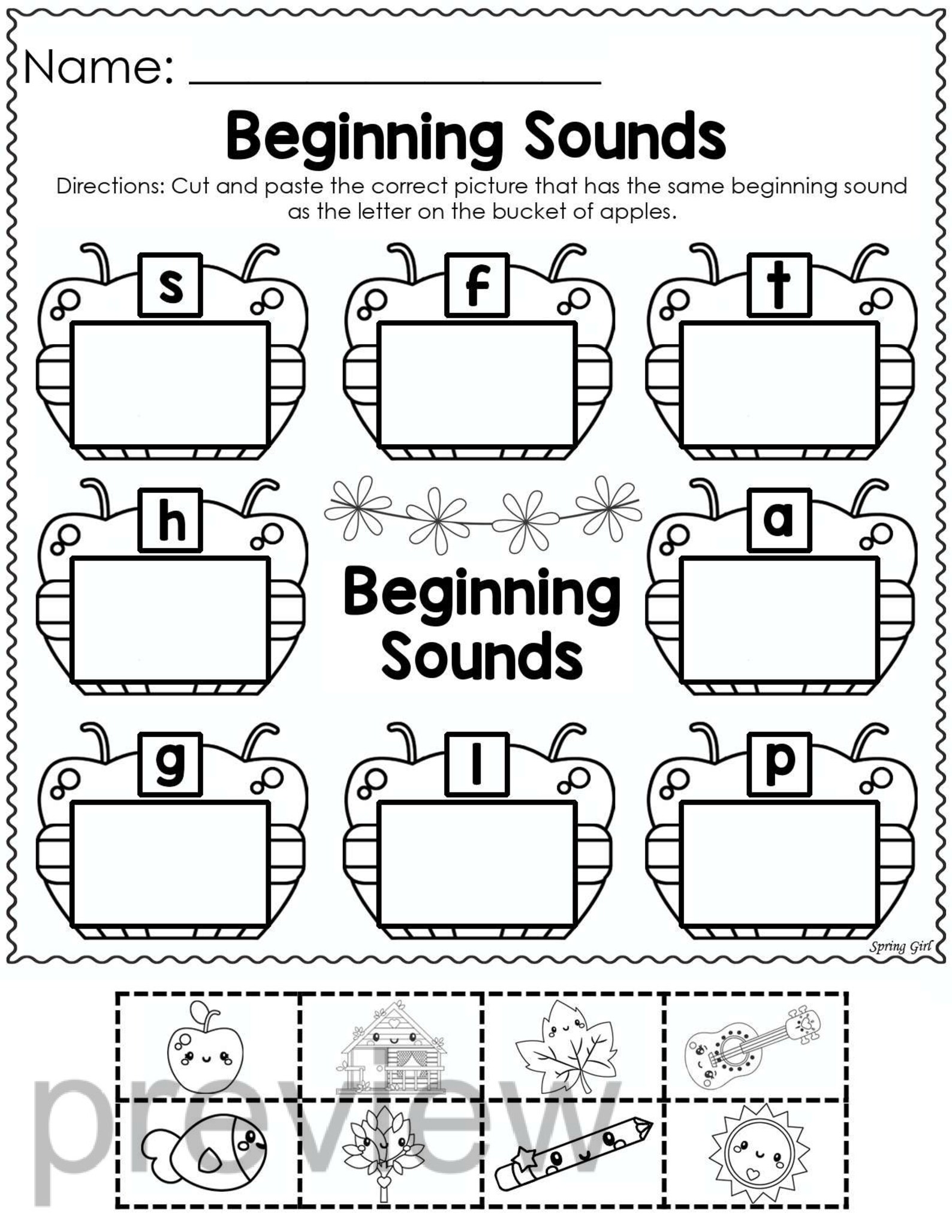 Fall Activities NO PREP Pages/literacy and Math Activities for ...