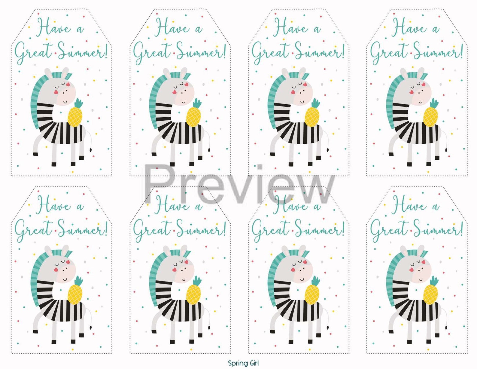 Last Day of School Gift Tags | End of School Gift Tags for Students ...