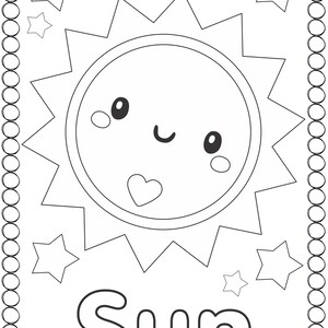 Space Planets Coloring Pages Printable for Kids | Astronomy Outer Space ...