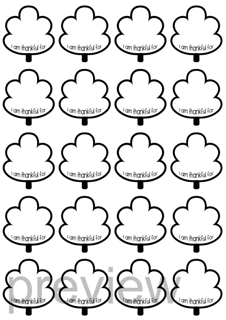 Thanksgiving Activity: Gratitude Tree | Printable Thanksgiving Craft ...