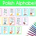 Polish Alphabet Flash Cards | Polski Alfabet | Printable PDF Posters ...