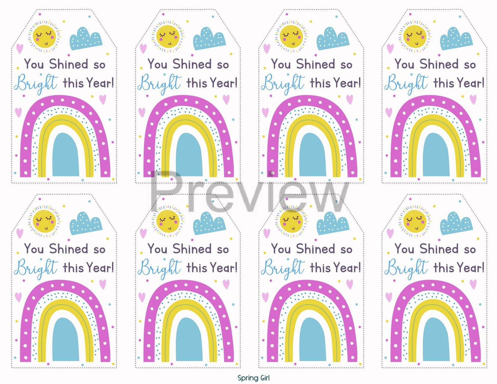 Last Day of School Gift Tags | End of School Gift Tags for Students ...